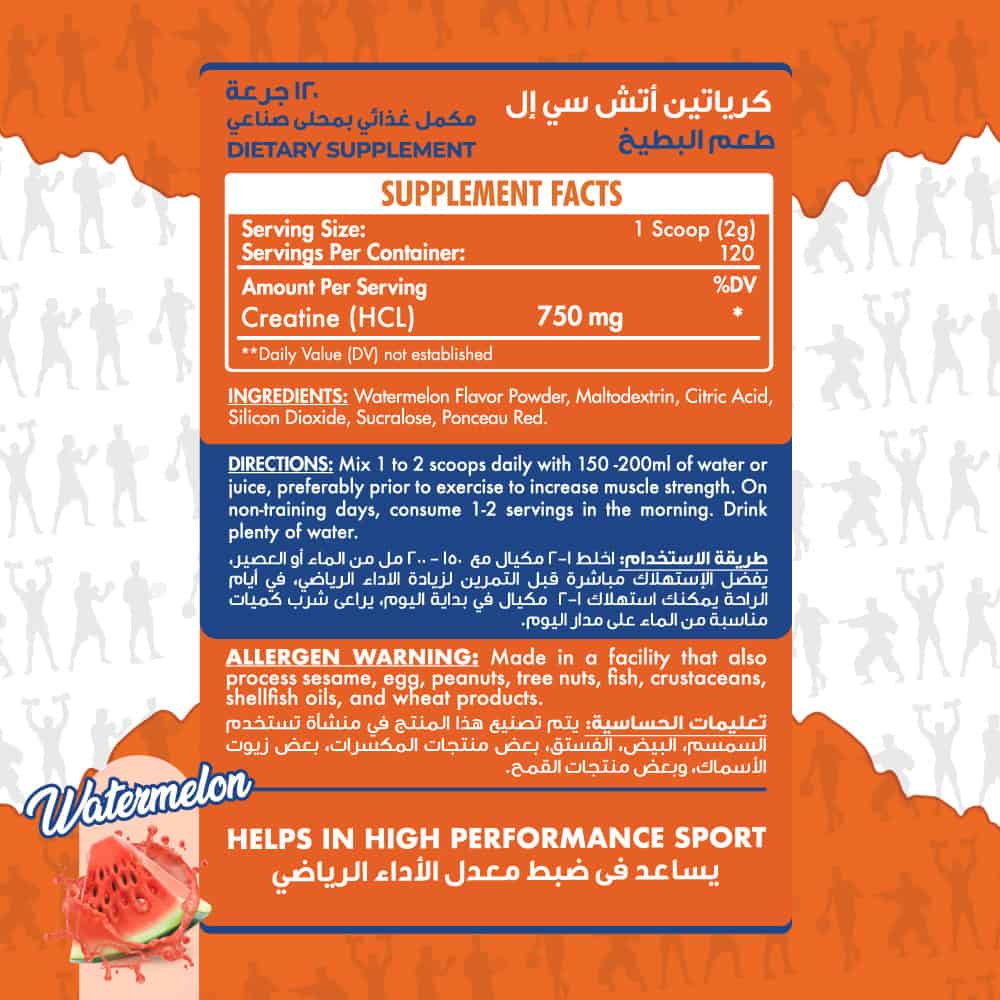 Max Muscle Creatine HCL – The Ultimate 750mg Fast-Absorbing Creatine ...