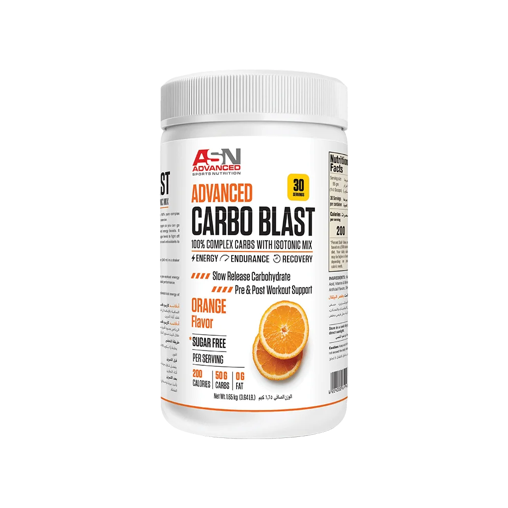 ASN Carbo Blast 1.6Kg – Advanced Carbohydrate & Electrolyte Formula for ...