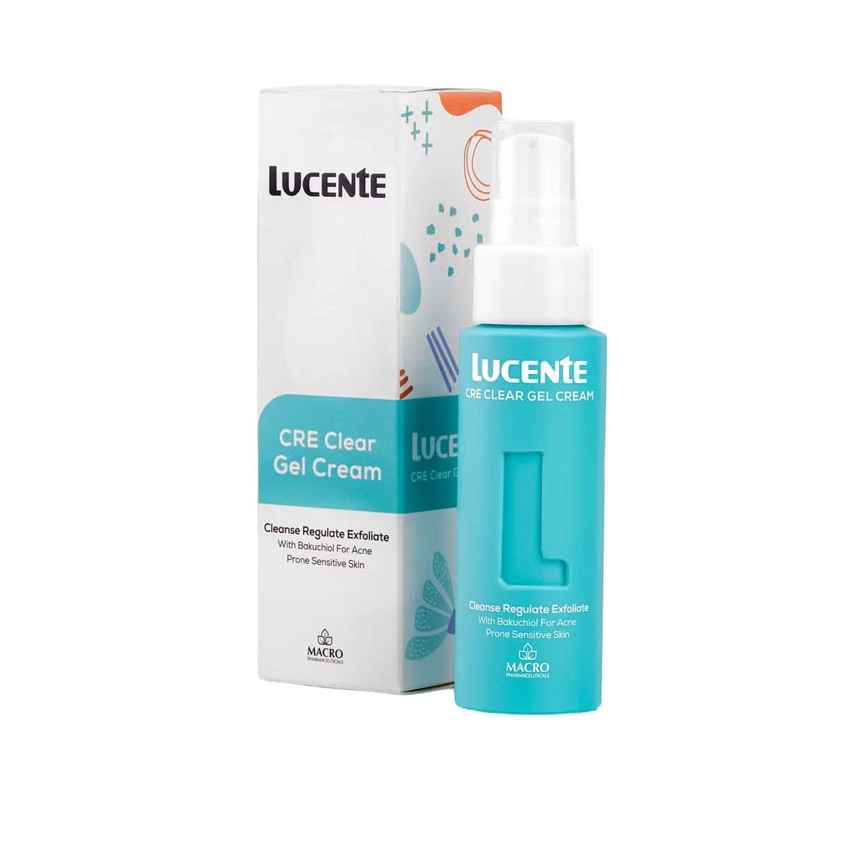 Lucente CRE Clear Gel Cream 50g – Lightweight Hydrating Gel for Healthy ...