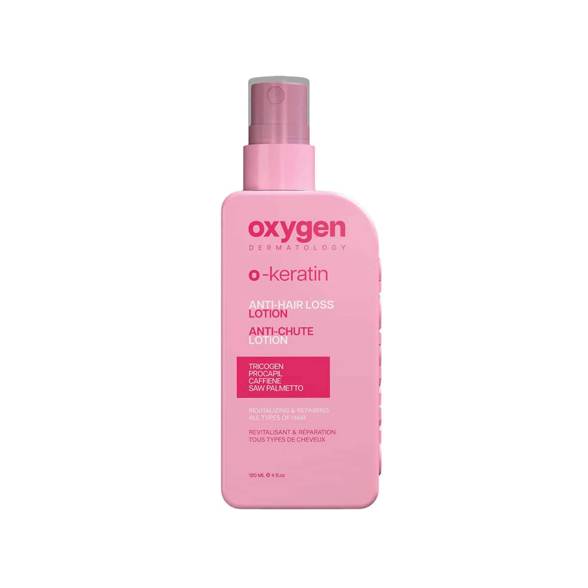Oxygen O Keratin Hair Lotion 120ml | Anti Hair Loss & Root ...