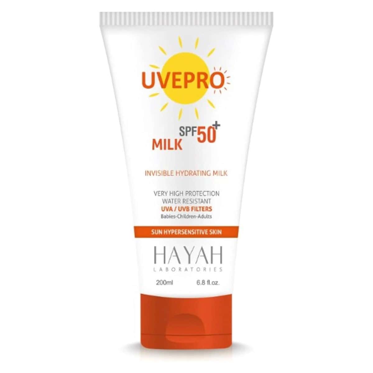 UVE Pro Milk Sunscreen SPF 50+ 200ml | High UV Protection & Deep ...