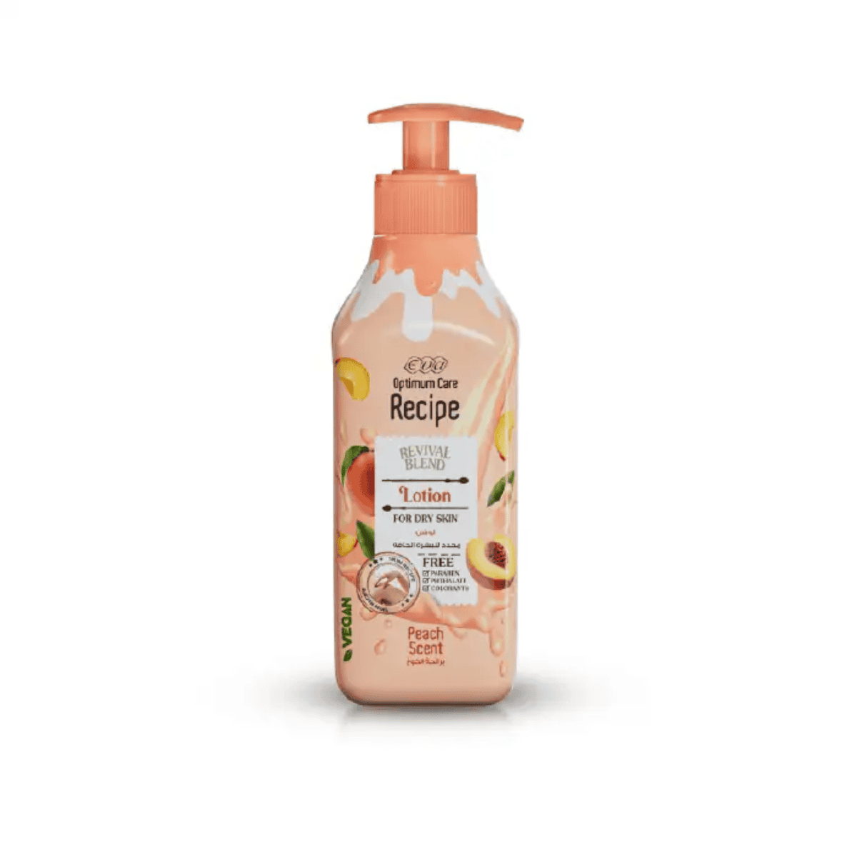 Eva Optimum Care Peach Body Lotion 370 ml – Deep Hydration and Fresh ...