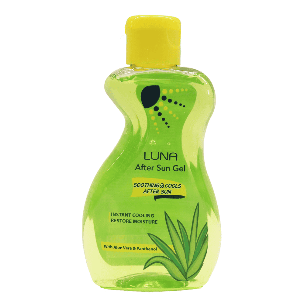 Luna Aloe Vera After Sun Gel 210g | Soothing & Refreshing Skin Care Beseha.
