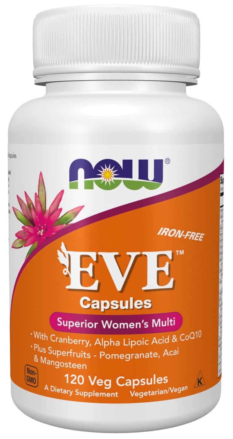 NOW Eve Multivitamin for Women | Daily Women's Supplement for Energy ...